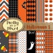 Halloween 1 Digital Paper Pack Scrapbooking Backgrounds