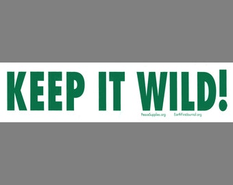 There are No Jobs on a Dead Planet bumper sticker