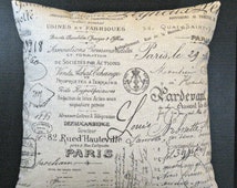 Popular items for french script fabric on Etsy