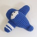 Amigurumi Plane stuffed toy crochet pattern pdf by ByMarika