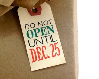 Do not open label | Etsy