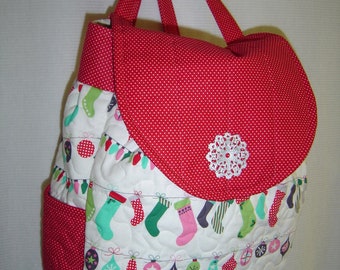 Popular items for christmas backpack on Etsy