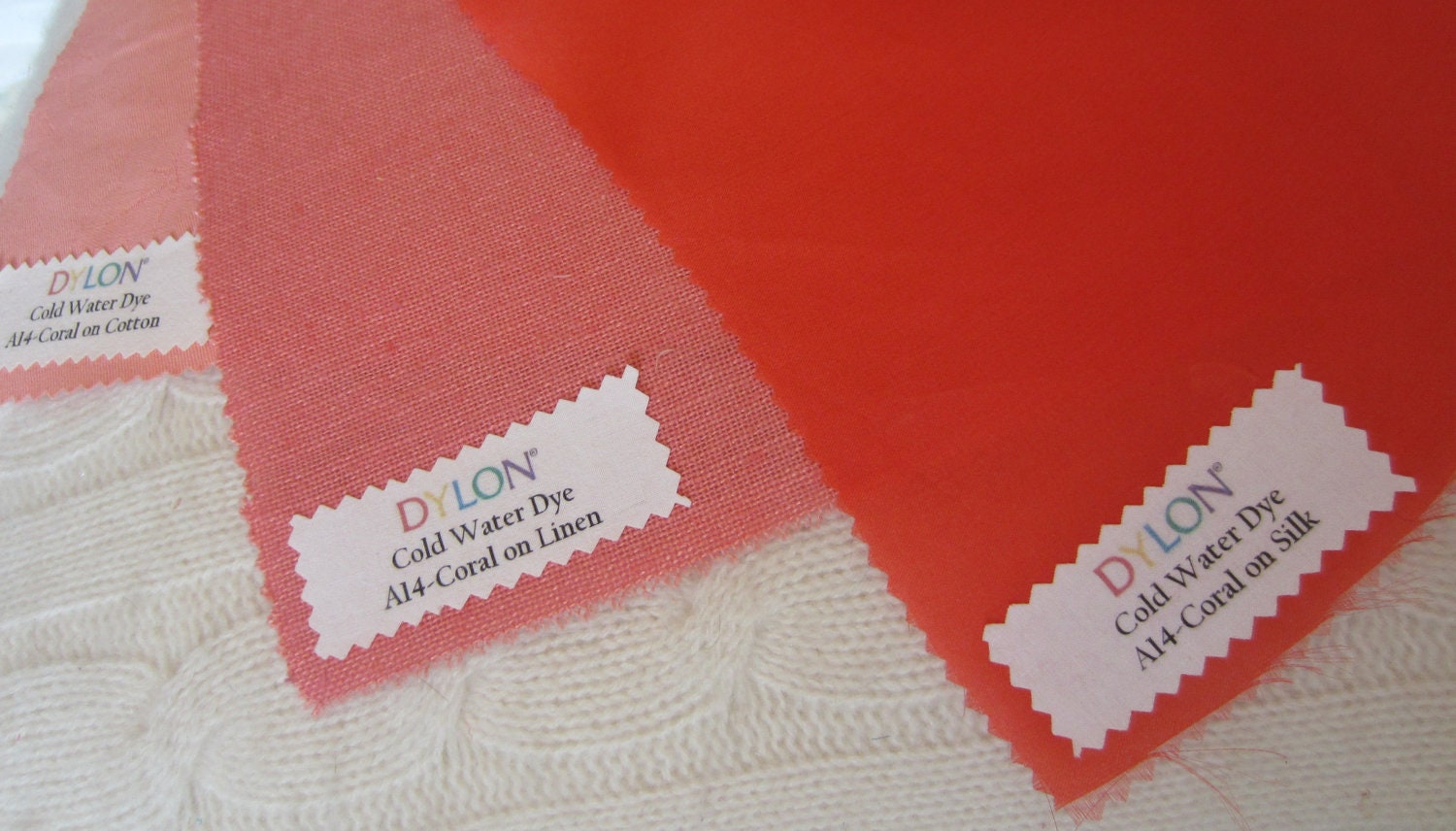 DYLON Cold Water Dye A14-Coral 5gm