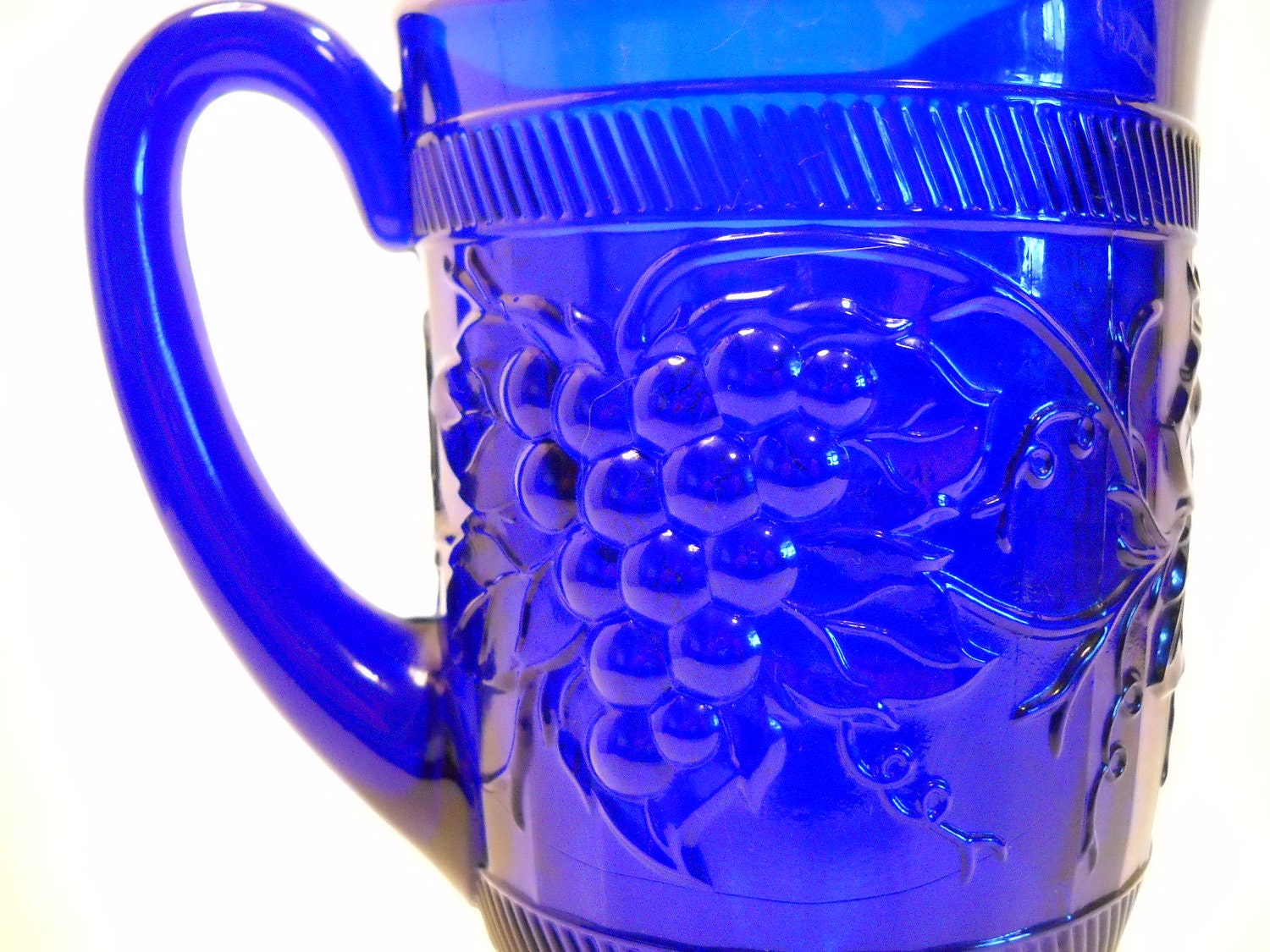 Vintage Cobalt Blue Pitcher Vintage Cobalt Blue Pitcher