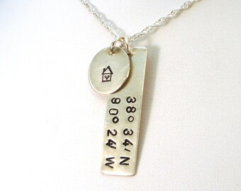 Gps jewelry | Etsy