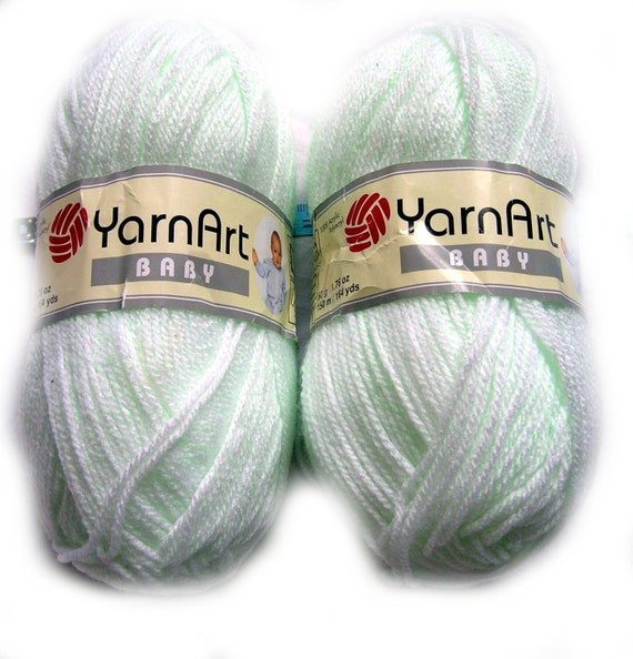Baby Yarn YarnArt Baby. Light Green