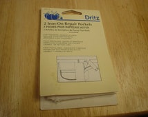 Popular items for iron on pockets on Etsy