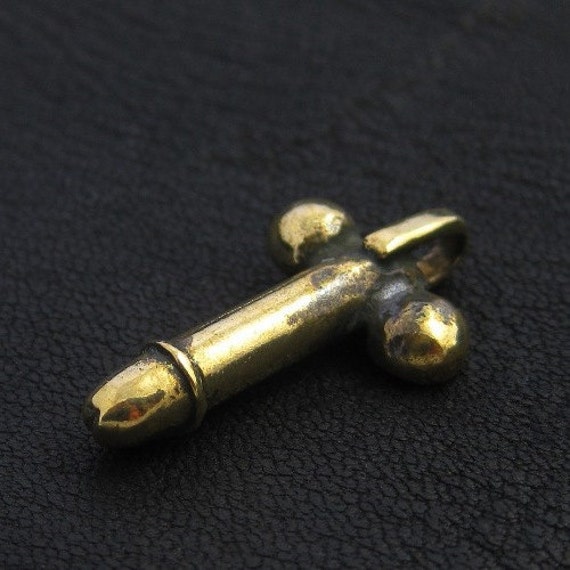 Bronze phallic pendant from Ancient Rome