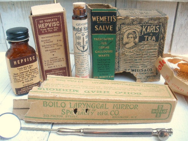 Antique medical supplies Antique medical supplies