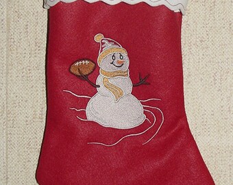 Football snowman | Etsy