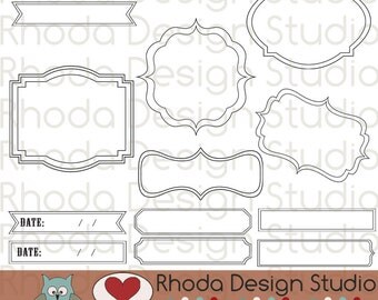 Blank bookplates | Etsy