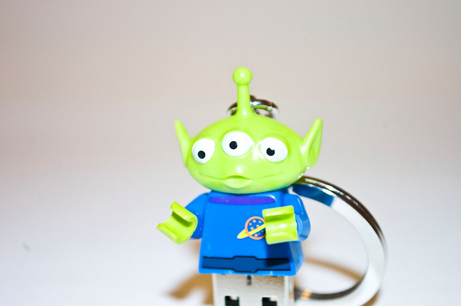 64GB Toy Story Alien USB Flash Drive with Key Chain by JustJest