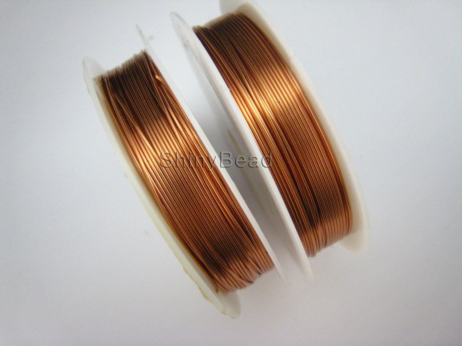 copper wire 22 gauge 42 feet,2 spools | ShinyBead--gemstone beads ...
