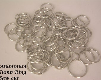 Genuine Solid Copper jump ring 18ga wire 5mm 350 by COPPERWIREUSA