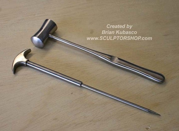 Lobotomy Tool Set Hammer & Orbitoclast Lobotomy ice pick