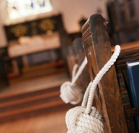 Church Pew For Rope