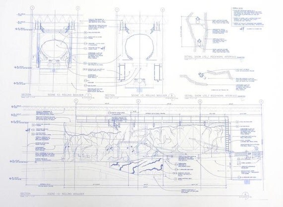 Disneyland Indiana Jones Ride Rolling Boulder by BlueprintPlace