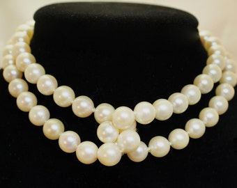 Single strand pearls | Etsy