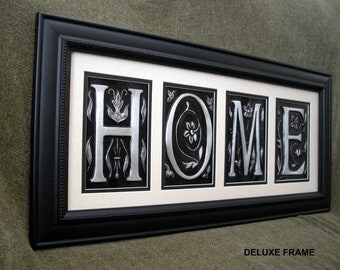 Popular items for alphabet frame on Etsy