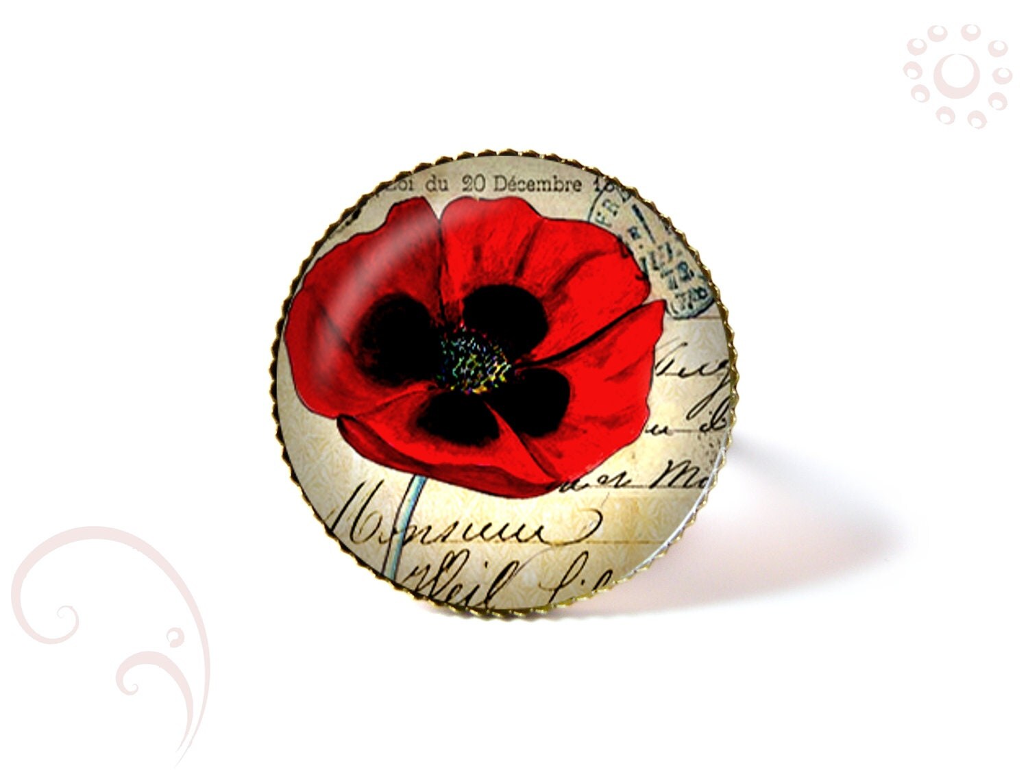Poppy ring