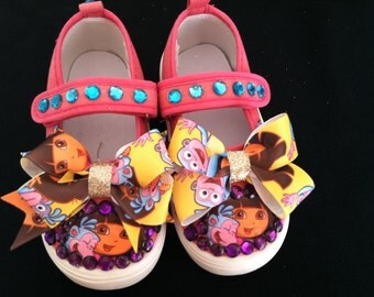 Popular items for dora shoes on Etsy