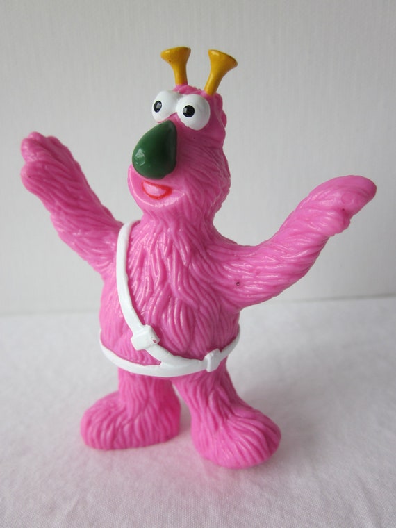 Pink Girl On Sesame Street Stencil