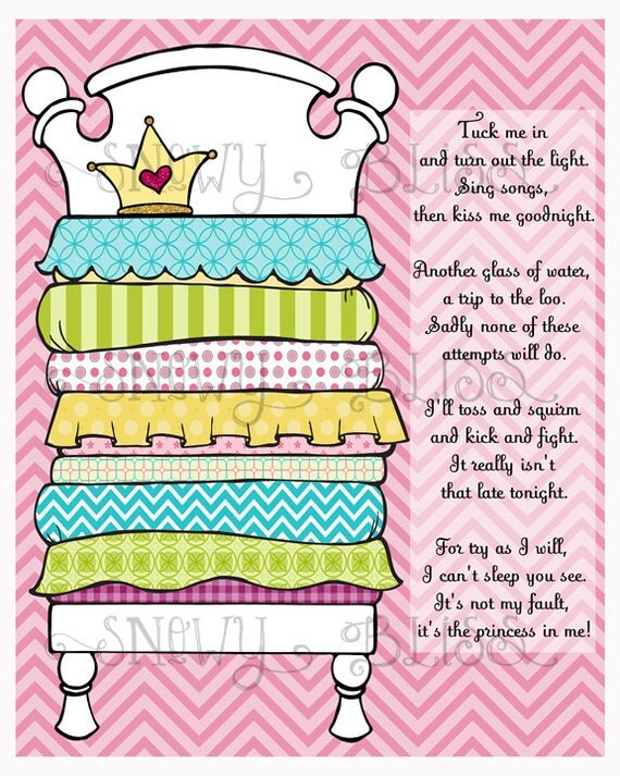 Princess & The Pea Poem