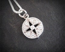 Popular items for compass rose pendant on Etsy