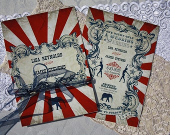 Popular items for carnival wedding invitations on Etsy