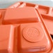 Coral Plastic Lunch Trays by SiLite by rarebirdboutique on Etsy