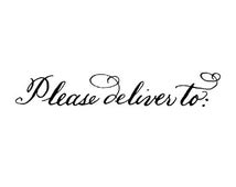 Popular items for please deliver stamp on Etsy