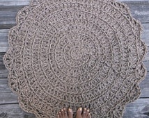 Unique round jute rug related items | Etsy