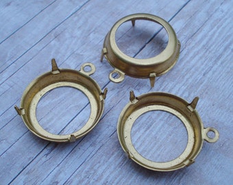 Open back bezel | Etsy