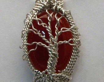 Handmade Solid Sterling Silver Wire Wrap Sardonyx by JandSGems