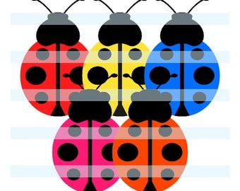 Ladybug clipart stitched ladybugs clip art lady bugs cute