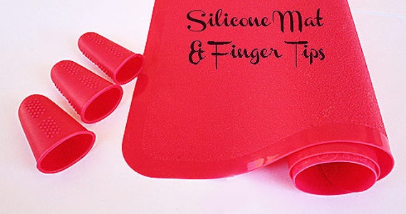 Silicone Finger tips Finger tips AND Silicone Mat Shocking