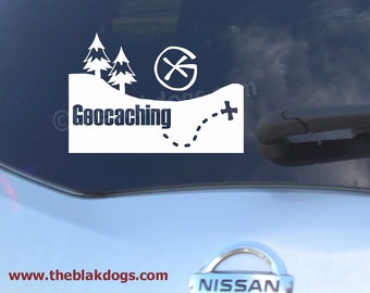 I'm not lost I'm Geocaching Vinyl Sticker Car Decal