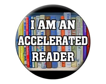 Reading badge | Etsy