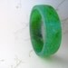 Sea foam resin bangle bracelet jewelry bangle by TopazTurtle