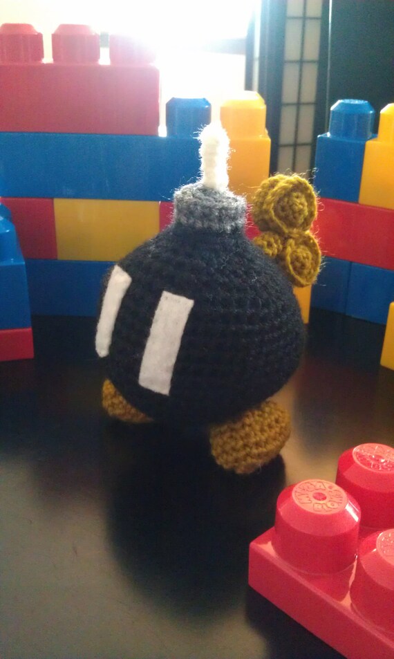 PATTERN crochet ba bomb super mario nintendo
