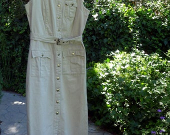 Safari style dress | Etsy