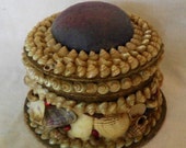 Items similar to Antique Victorian Shell Art Sailor's Valentine ...