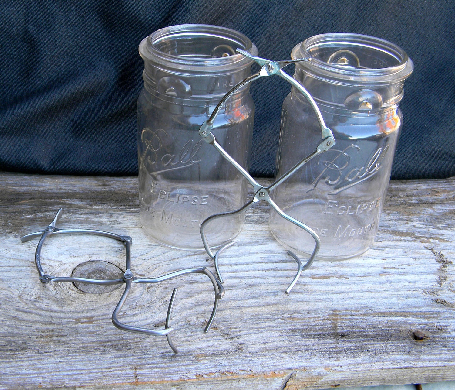 Two Rare Canning Jar Lifters