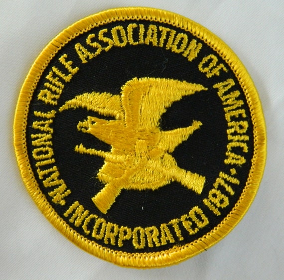 National Rifle Association NRA Patch by DeadOldLady on Etsy