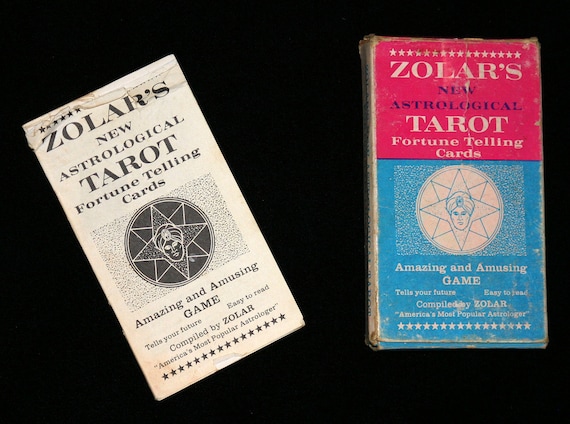 Vintage 1965 Zolar's Astrological Tarot Fortune Telling