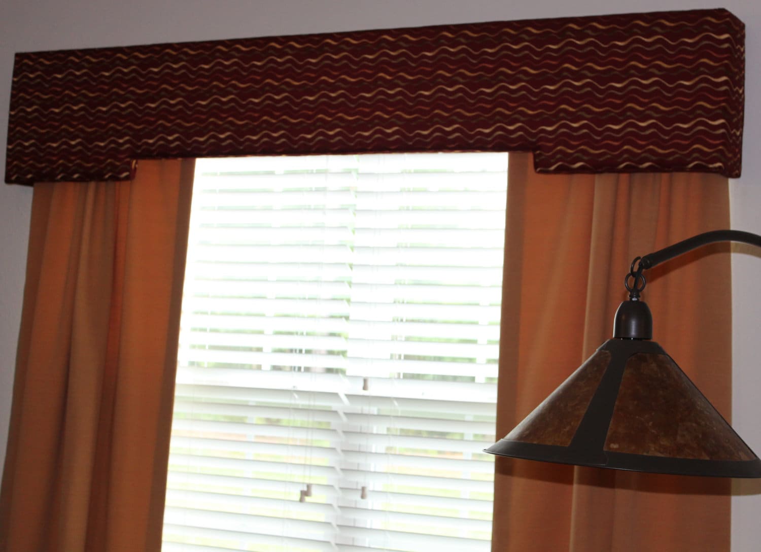 Upholstered Cornice Board and Fully Lined Drapery by marionmeenach