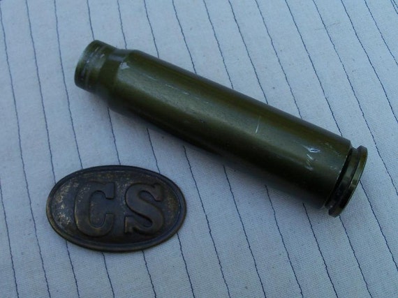 30 MM Largest Shell Casing Bud Vase Midcentury Military