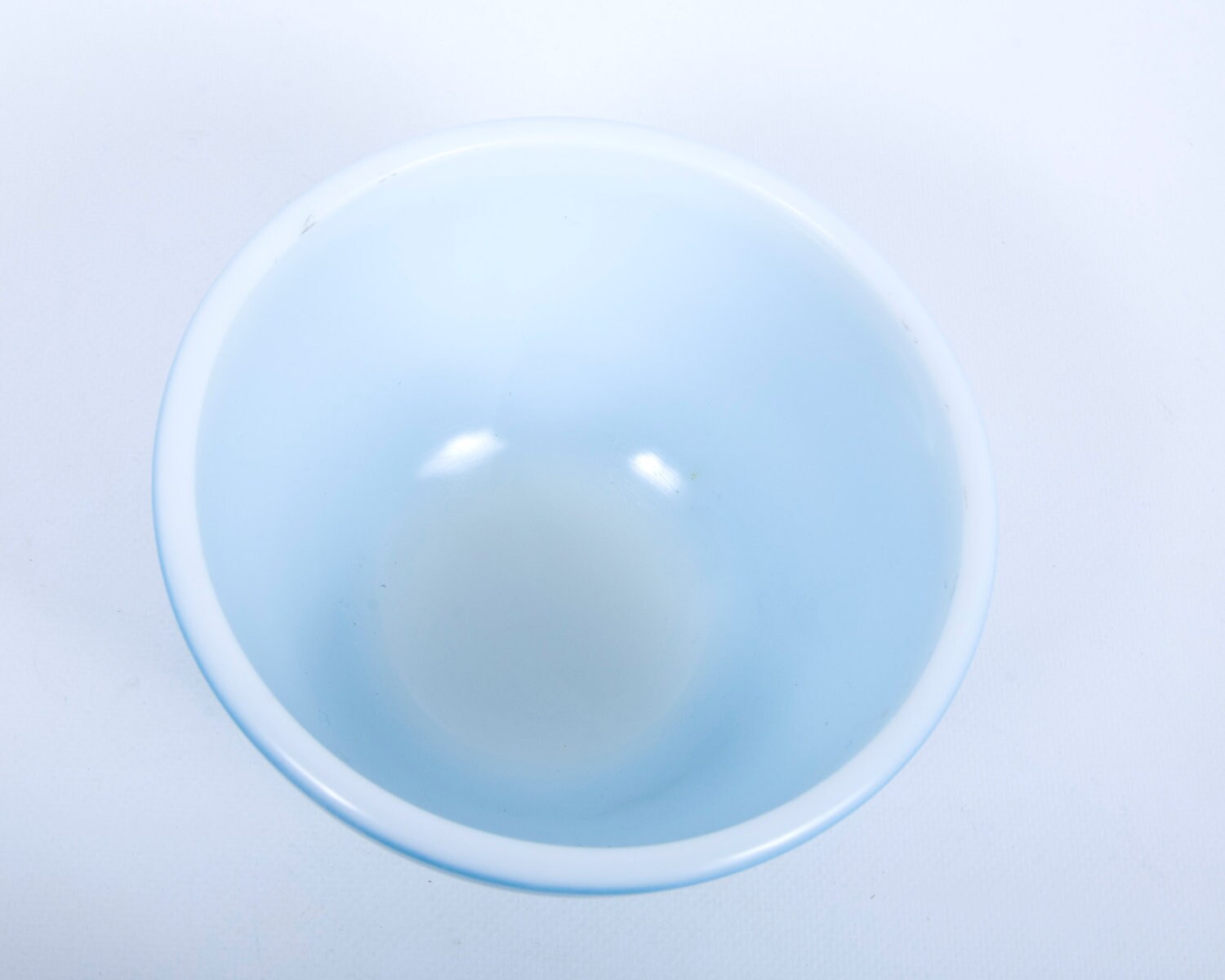 Vintage Blue Pyrex Bowl 401 Mixing Bowl Turqoise Aqua