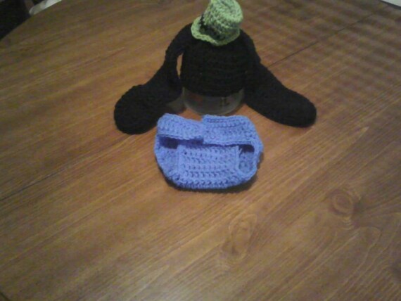 Hand crochet floppy ear goofy looking dog by twoneedlesandahook