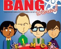 Unique cereal box art related items | Etsy